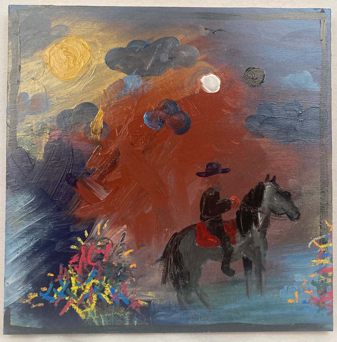 Alvarado, Xavier - Red Ruby Cavalier - Buen Viaje – Mexic-Arte Museum Store